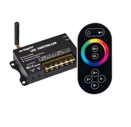RGB контроллер светодиодной ленты - купить в интернет-магазине в Москве